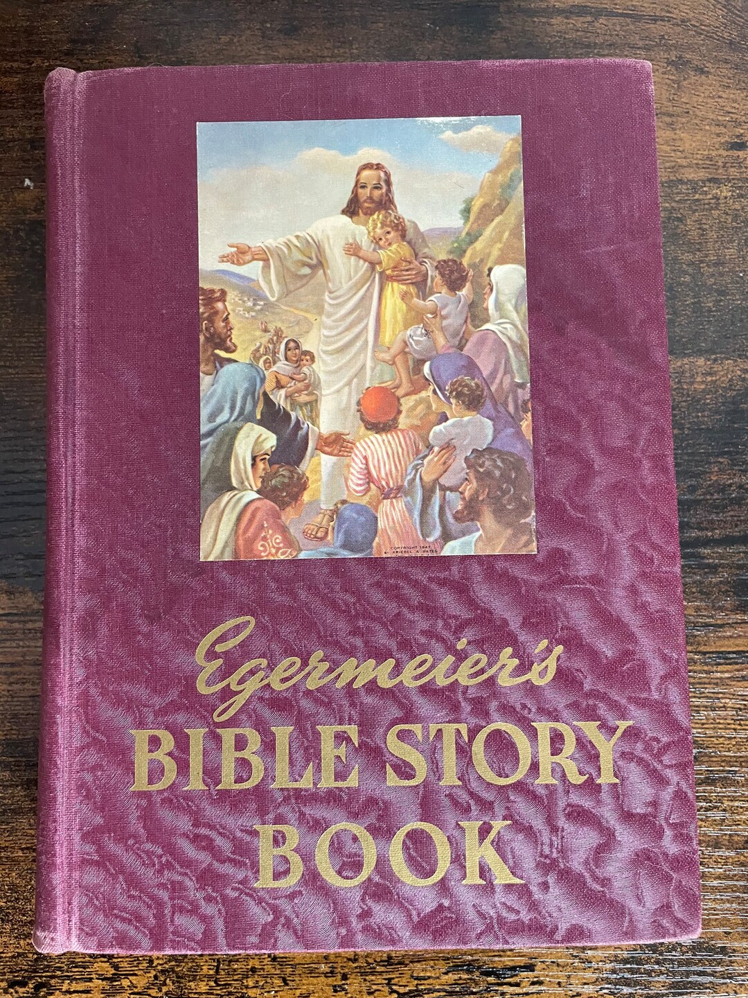 1947 Egermeiers Bible Story Book - Etsy