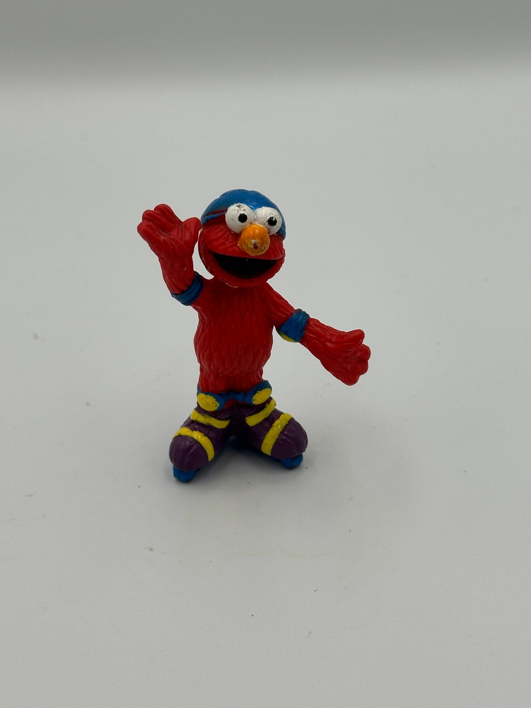 Vintage Sesame Street PVC Elmo Figure - Etsy