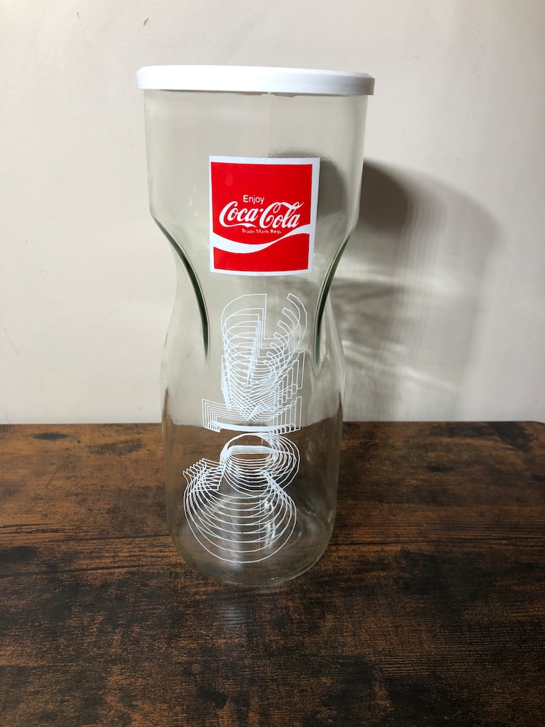 Vintage Coca Cola Pinched Vase - Etsy