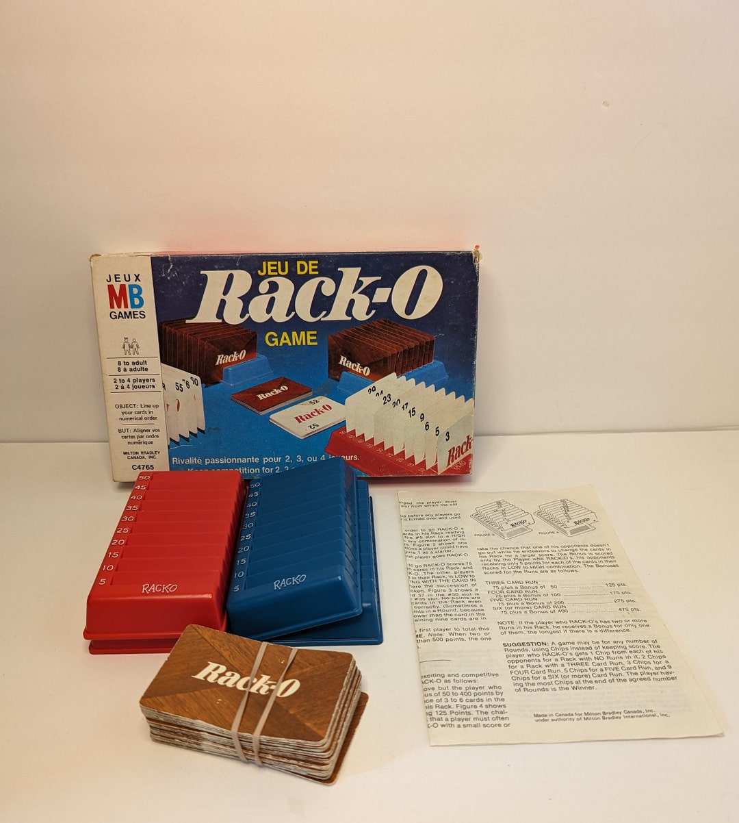 Milton Bradley 1970's Racko Game - Etsy