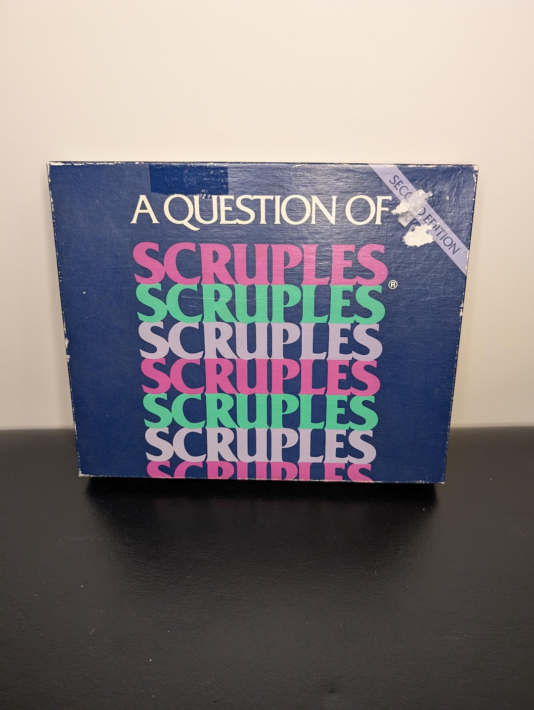 1986 the Game of Moral Dilemmas, A Question of Scruples. Scruples Game ...