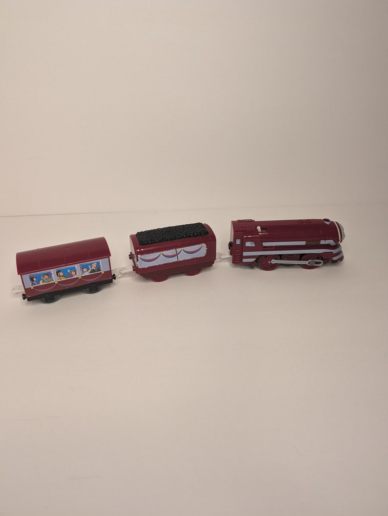 Thomas and Friends Trackmaster Caitlin Train With Tender and Coach Set ...