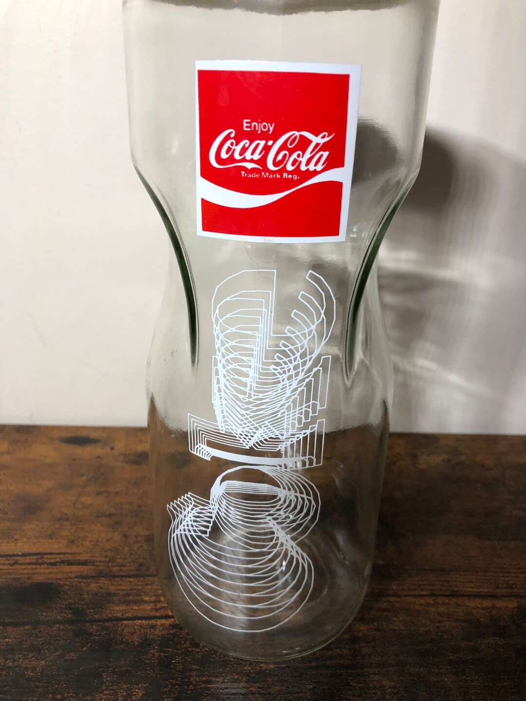 Vintage Coca Cola Pinched Vase - Etsy