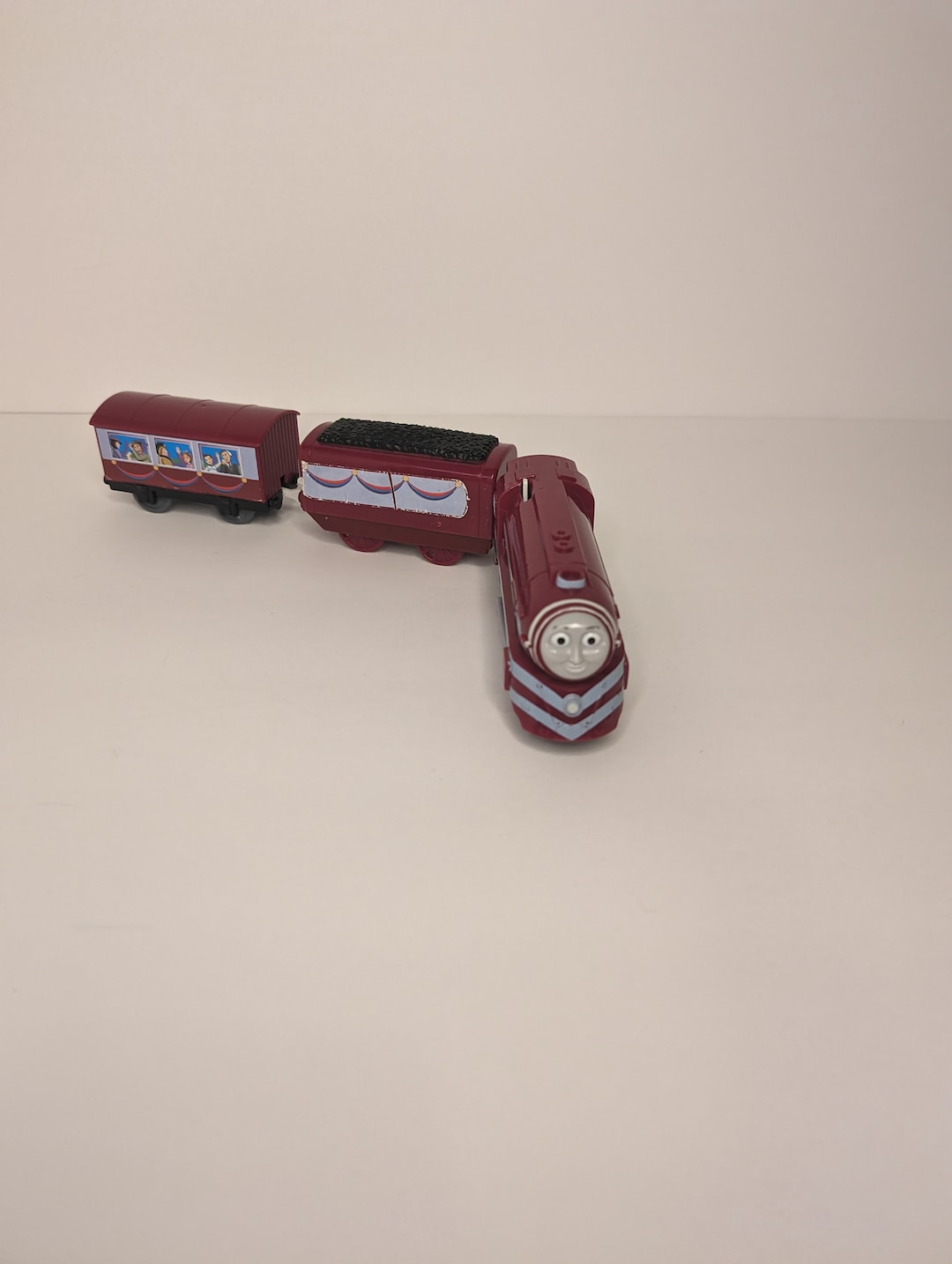 Thomas and Friends Trackmaster Caitlin Train With Tender and Coach Set ...