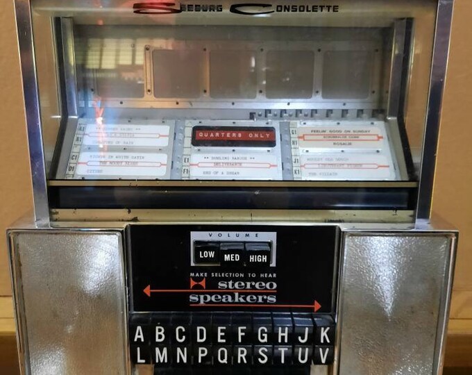 Vintage Seeburg Consolette Wall Box Jukebox. - Etsy