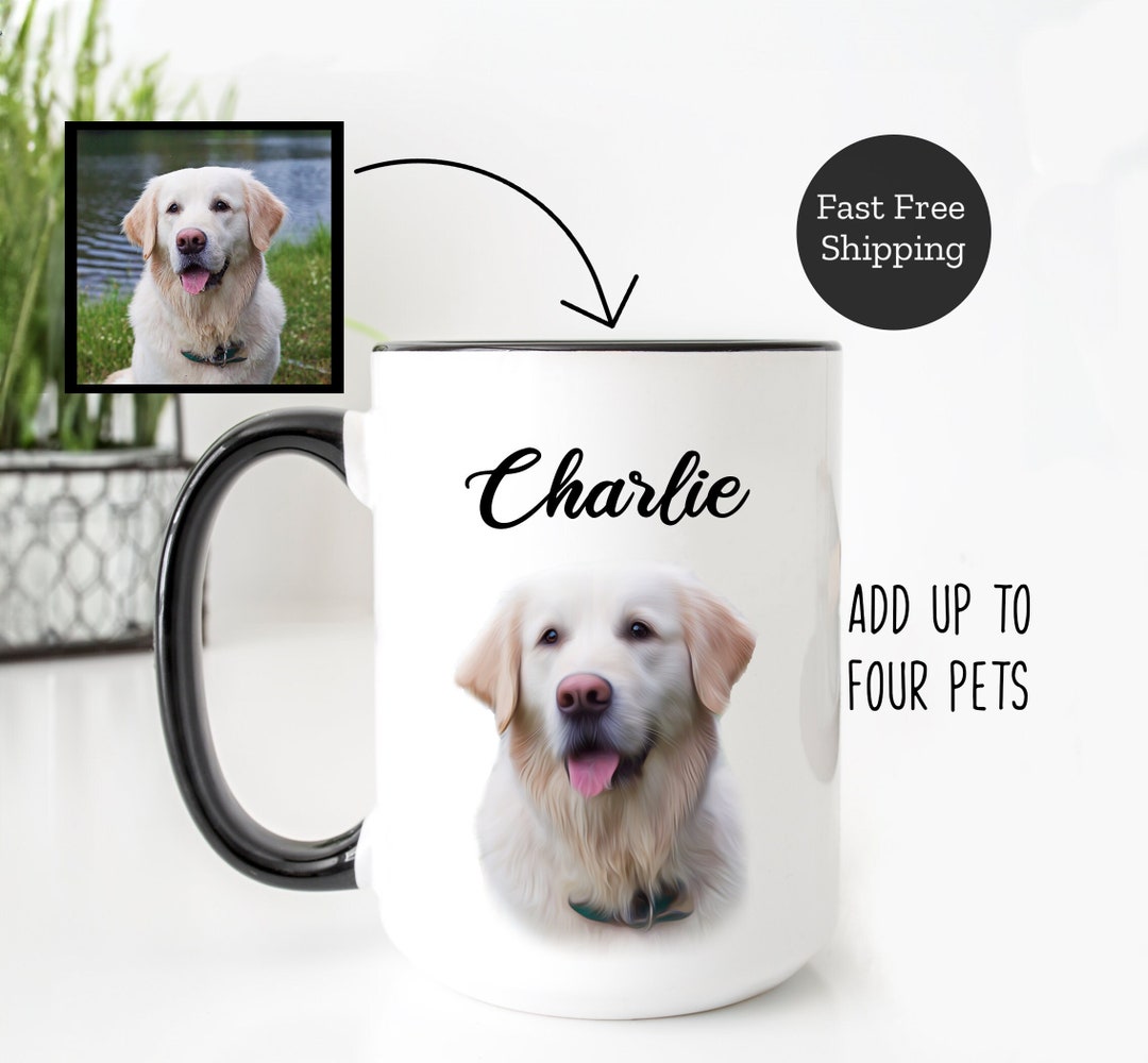 Custom Dog Coffee Mug Custom Pet Mug Personalized Pet Mugs - Etsy