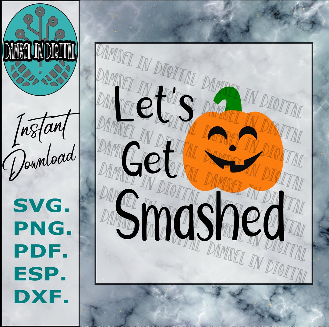 Let's Get Smashed SVG, Bachelorette SVG, Pumpkin, Witch is Hitched ...