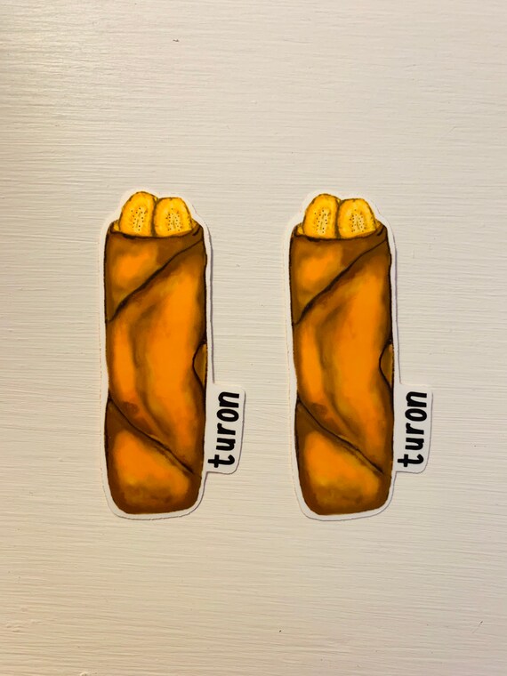 Turon Filipino Sticker Filipino Food Sticker Filipino Vinyl | Etsy