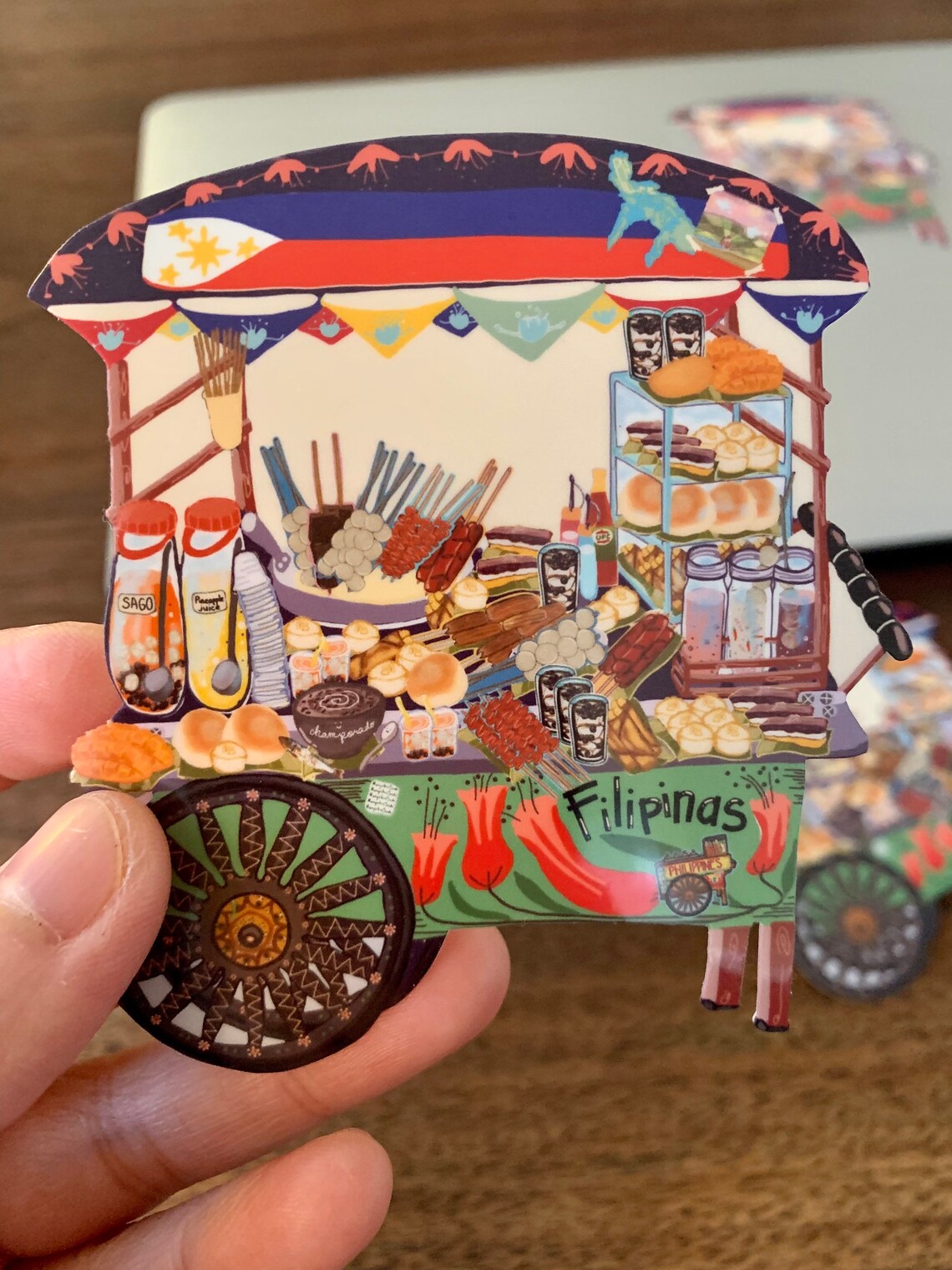 Filipino Street Food Cart Philippines Street Food Cart - Etsy Canada