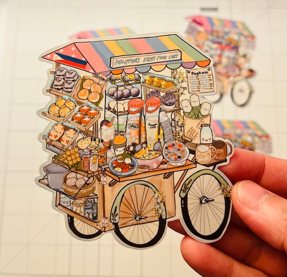 Filipino Street Food Cart Philippines Street Food Cart - Etsy