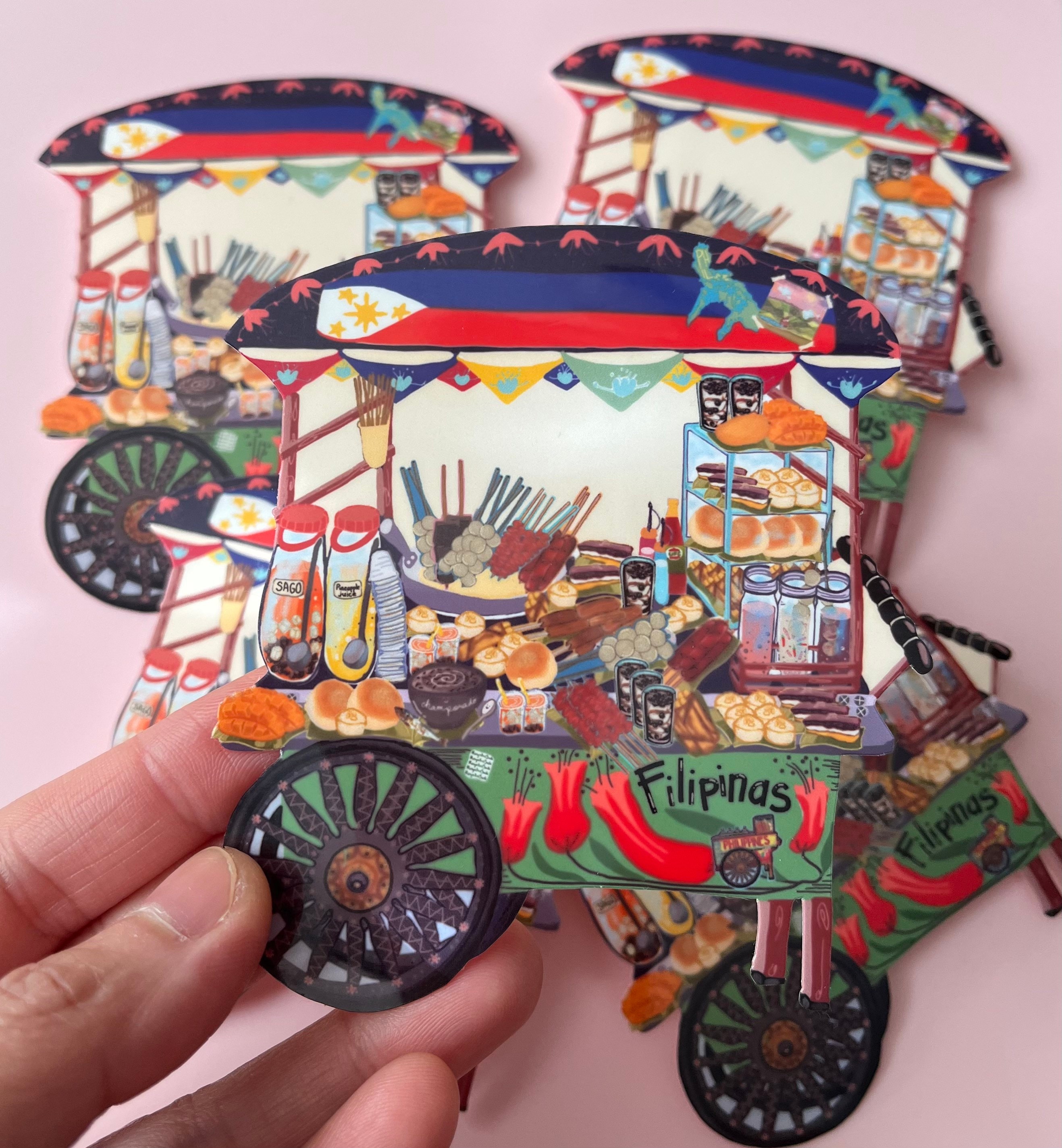 Filipino Street Food Cart Philippines Street Food Cart - Etsy