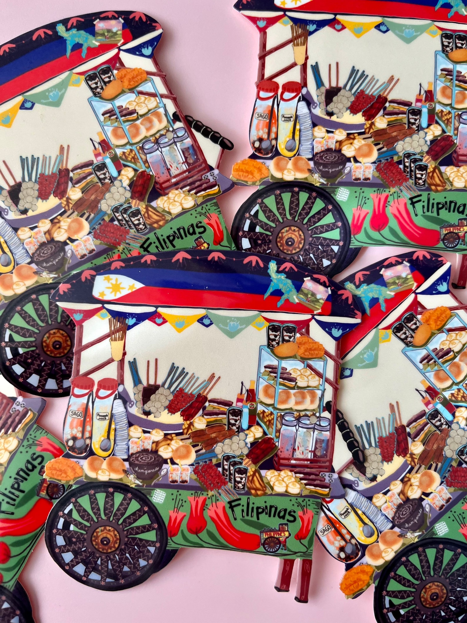 Filipino Street Food Cart Philippines Street Food Cart - Etsy