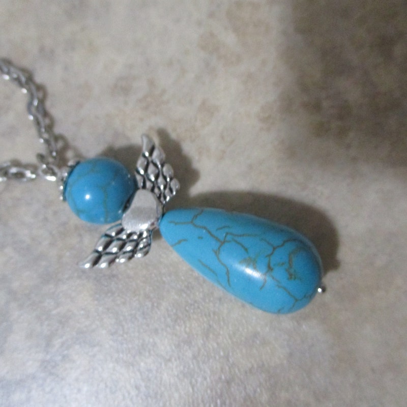Turquoise Angel - Etsy