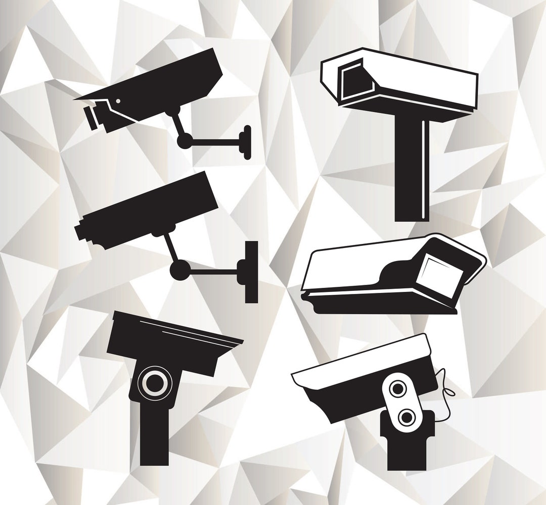 Cctv Bundle SVG, Cctv Bundle Clipart, Cctv Cut Files for Silhouette ...