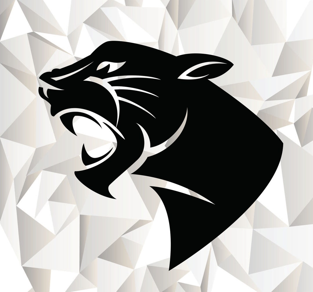 Panther SVG, Panther Clipart, Panther Cut Files for Silhouette, Panther ...