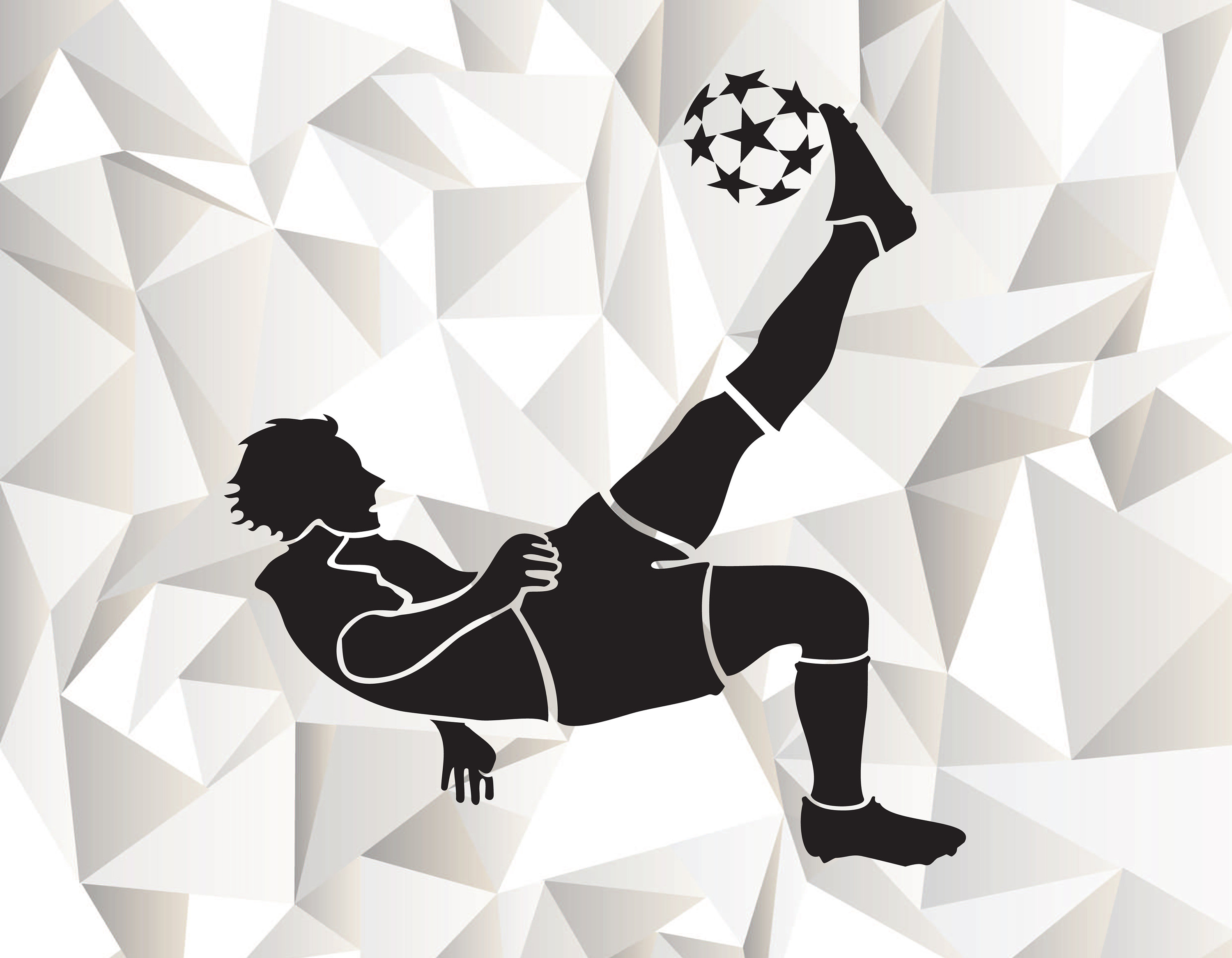 Soccer Player SVG, Soccer Player Clipart, Cut Files for Silhouette ...