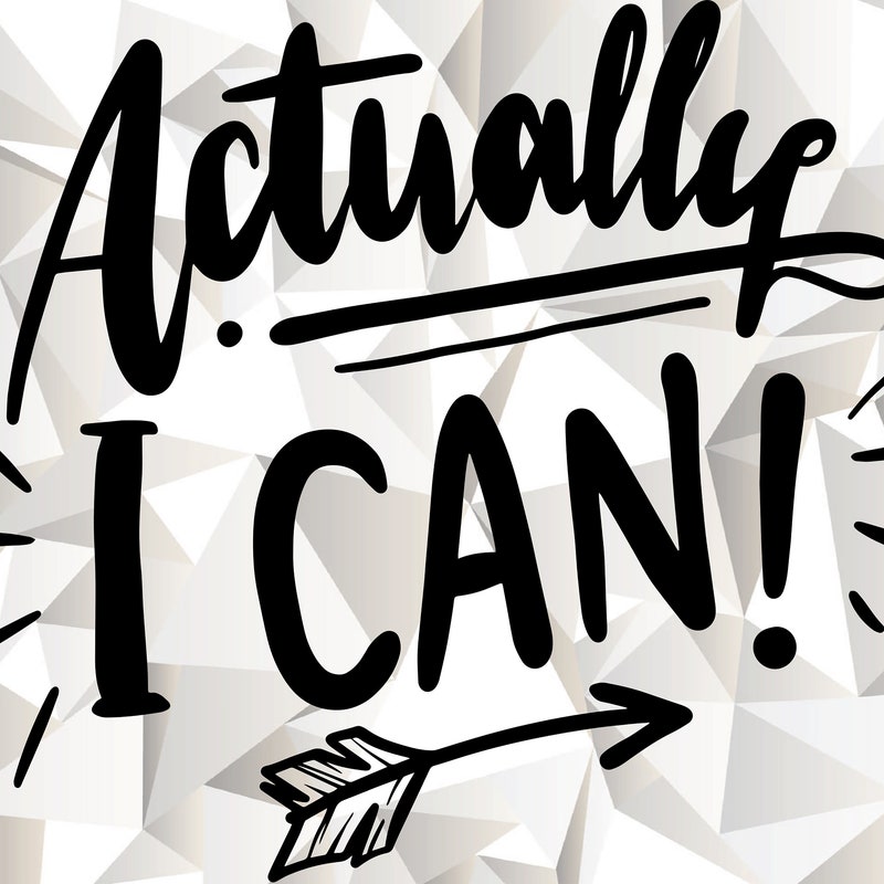 Actually I Can - Etsy
