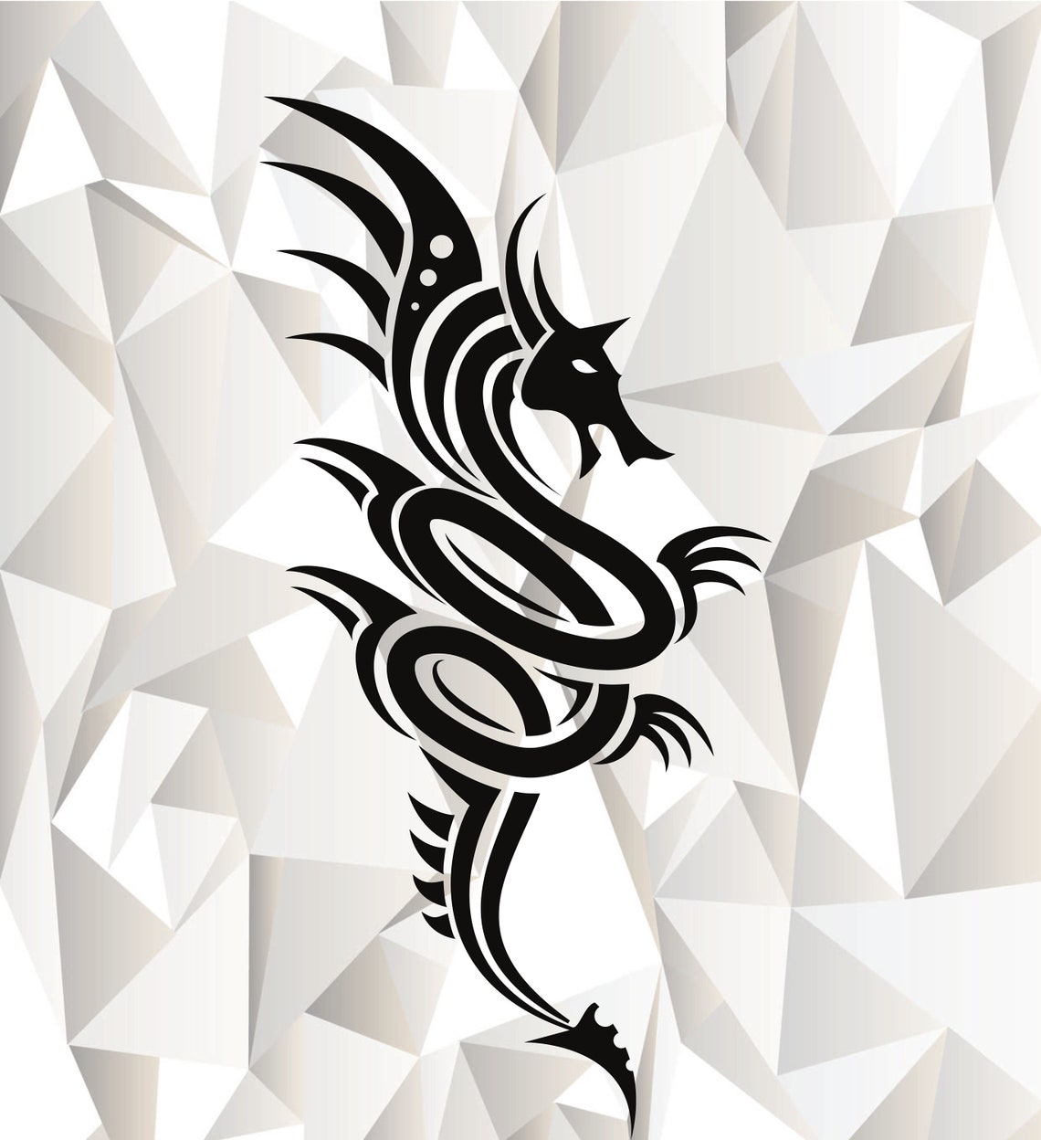 Dragon SVG, Dragon Clipart, Dragon Cut Files for Silhouette, Dragon ...