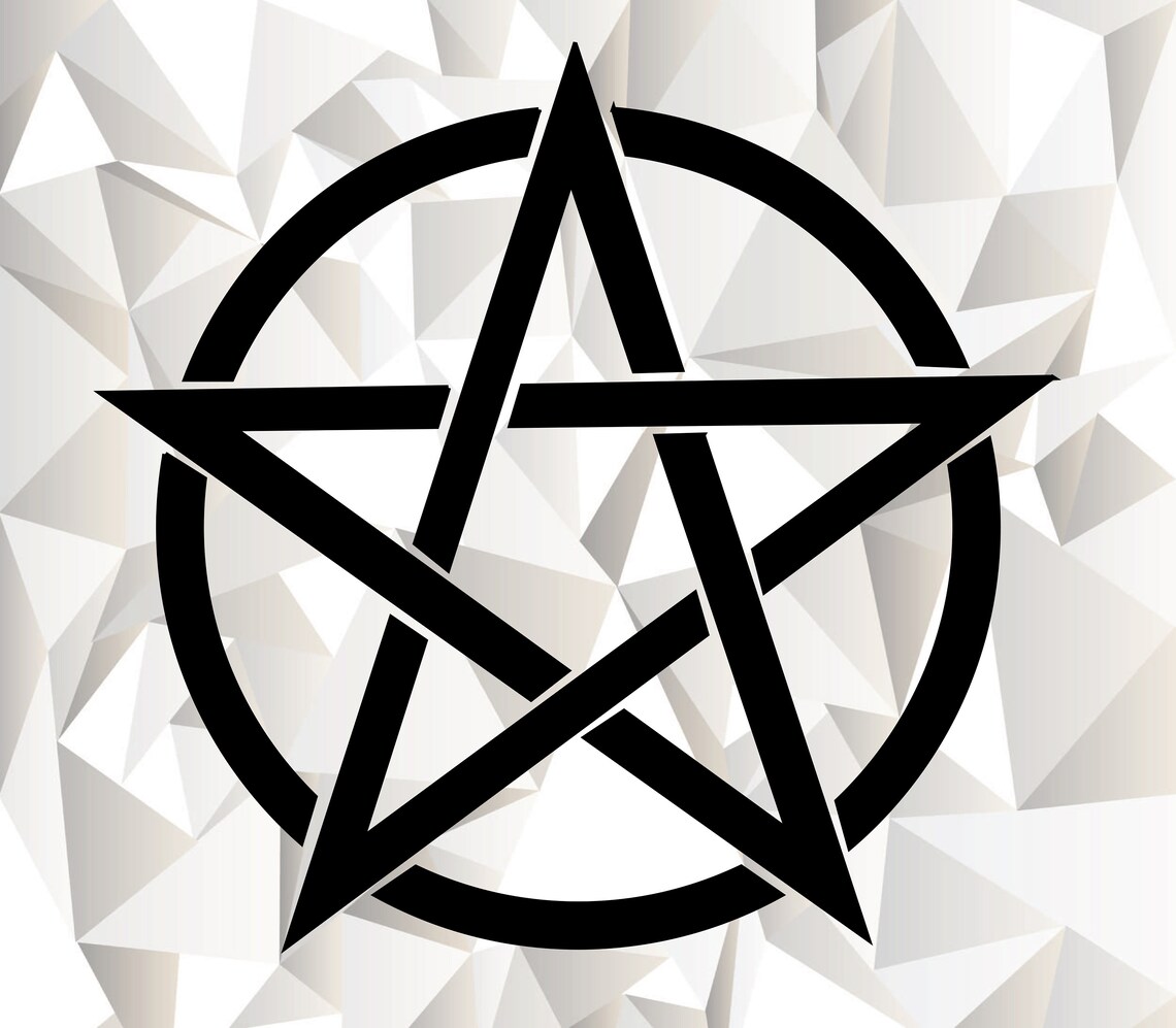 Pentagram SVG Pentagram Clipart Pentagram Cut Files for - Etsy