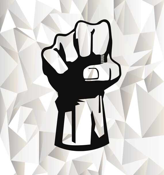 Fist SVG Fist Clipart Fist Cut Files for Silhouette Fist - Etsy Hong Kong