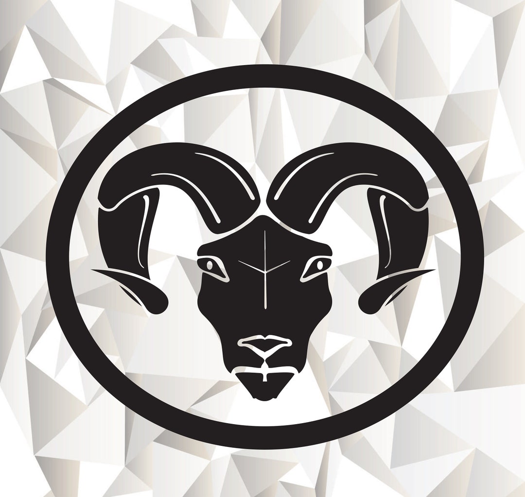 Aries SVG, Aries Clipart, Aries Cut Files for Silhouette, Aries Files ...