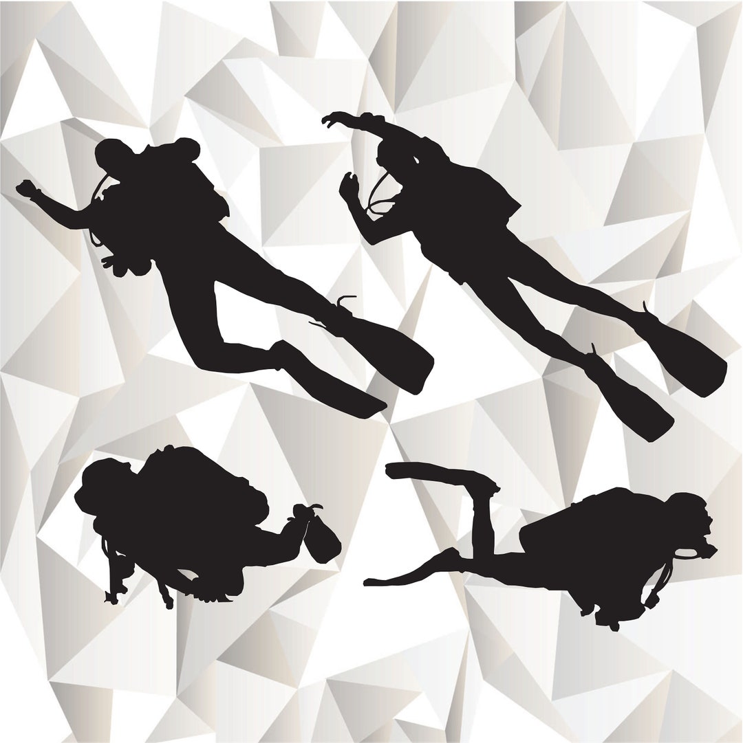 Diver SVG Bundle Diver Clipart Diver Bundle Cut Files for - Etsy