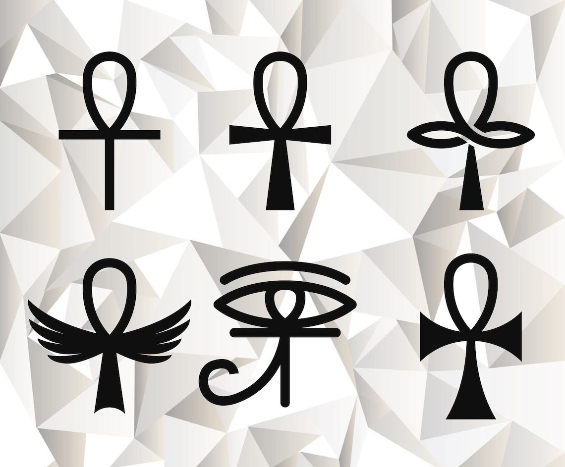 Ankh SVG, Ankh Clipart, Ankh Cut Files for Silhouette, Ankh Files for ...