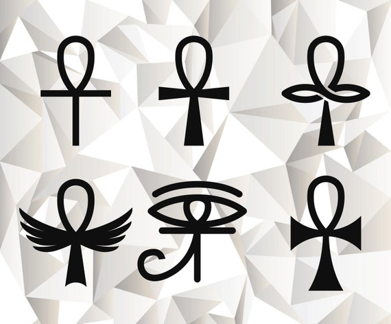 Ankh SVG Ankh Clipart Ankh Cut Files For Silhouette Ankh - Etsy France