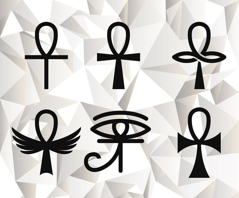Ankh SVG, Ankh Clipart, Ankh Cut Files for Silhouette, Ankh Files for ...
