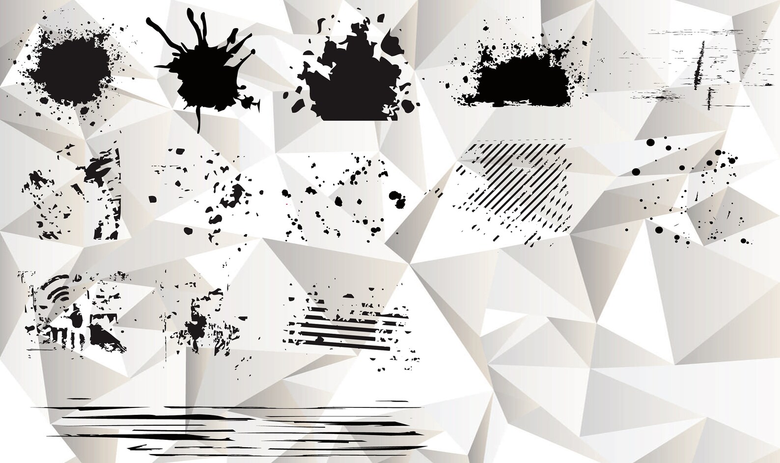 Splash Splat SVG Bundle Splash Splat Clipart Splash Splat | Etsy