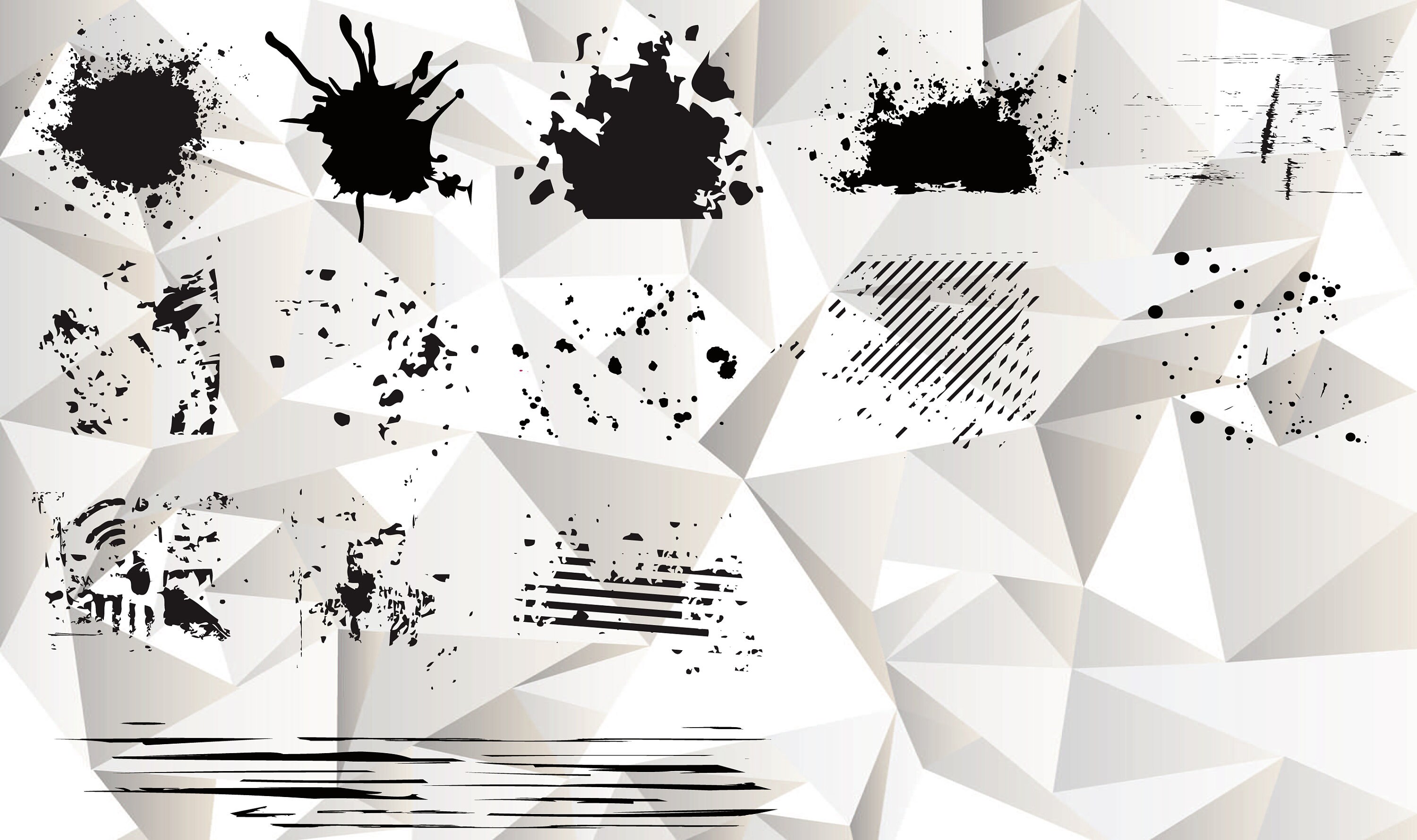 Splash Splat SVG Bundle, Splash Splat Clipart, Splash Splat Cut Files ...