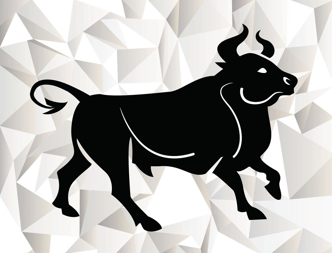 Bull SVG, Bull Clipart, Bull Cut Files for Silhouette, Bull Files for ...