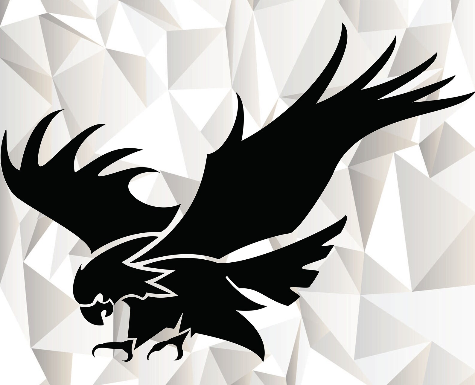 Eagle SVG Eagle Clipart Eagle Cut Files for Silhouette - Etsy