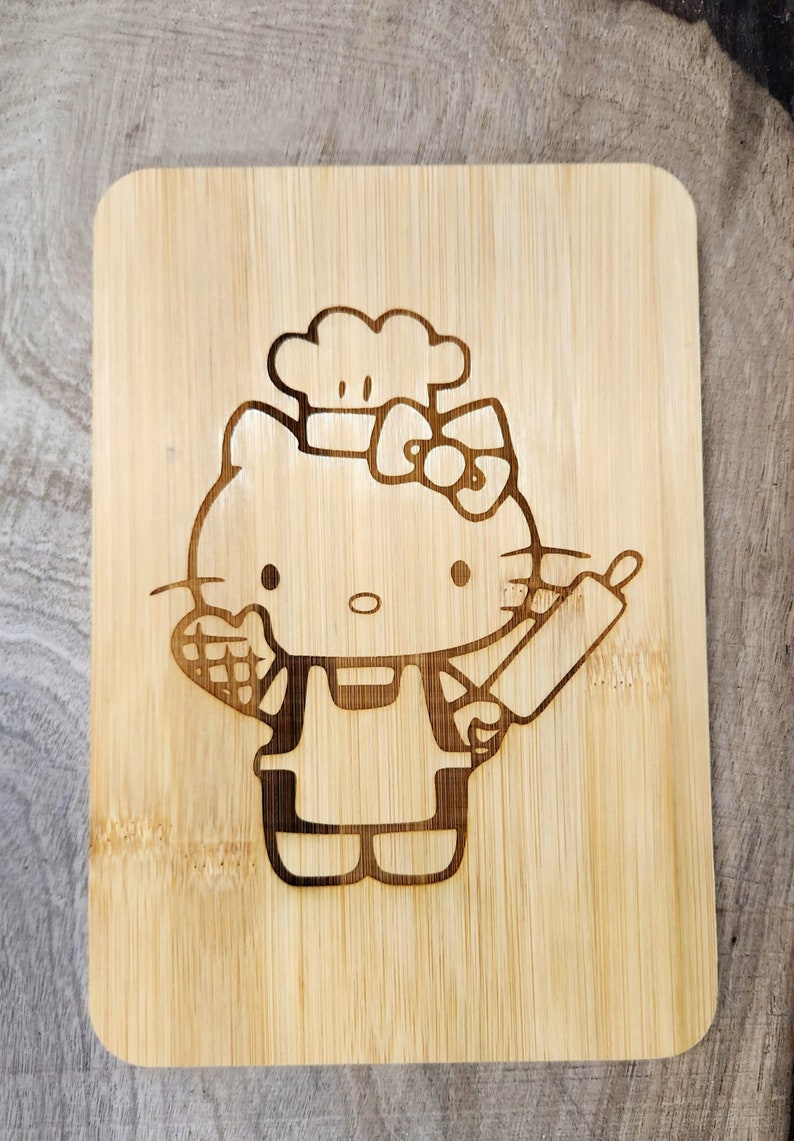 Hello Kitty Baker Inspired Charcuterie Board|hello Kitty Cutting Board ...