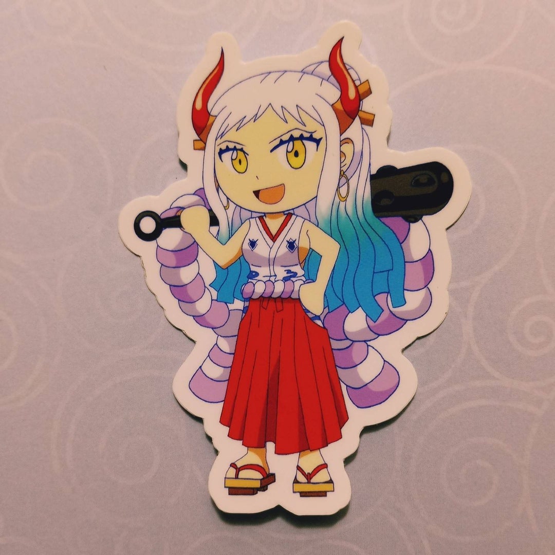 One Piece Yamato Sticker - Etsy