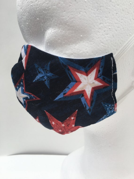 Face Mask Stars Adult Child - Etsy