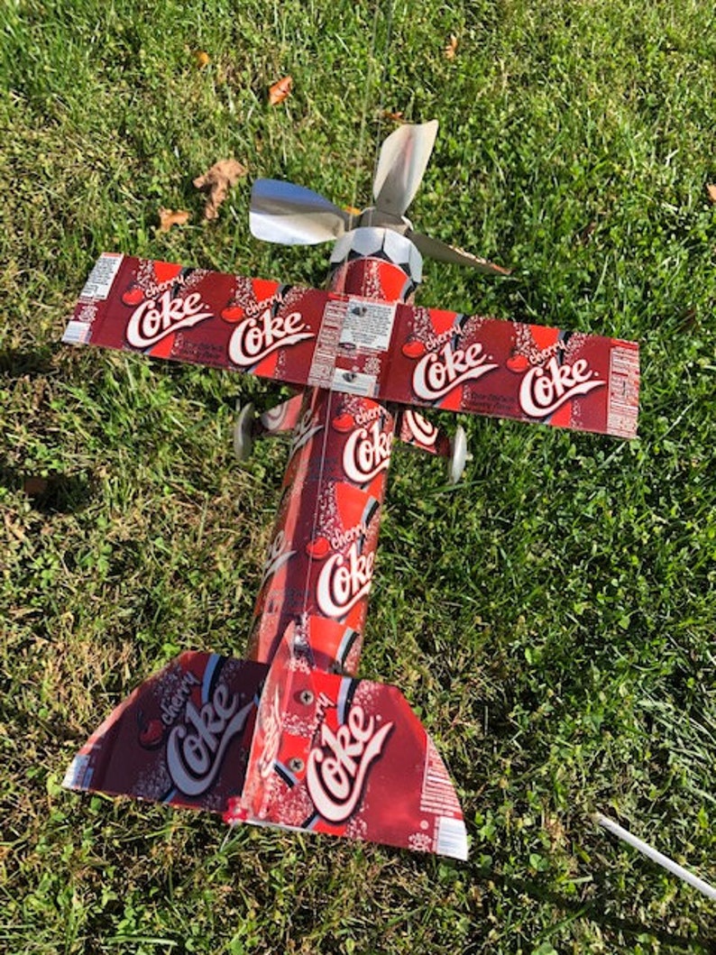 Cherry Coke Single Wing Airplane - Etsy