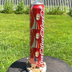 Coca Cola Lighthouse - Hand Made Out of Aluminum Cans - Etsy