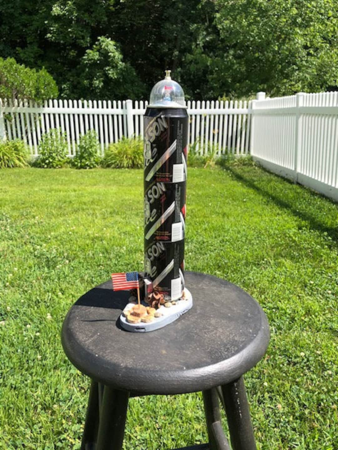 Molson Ice Lighthouse - Hand Made Out of Aluminum Cans - Etsy
