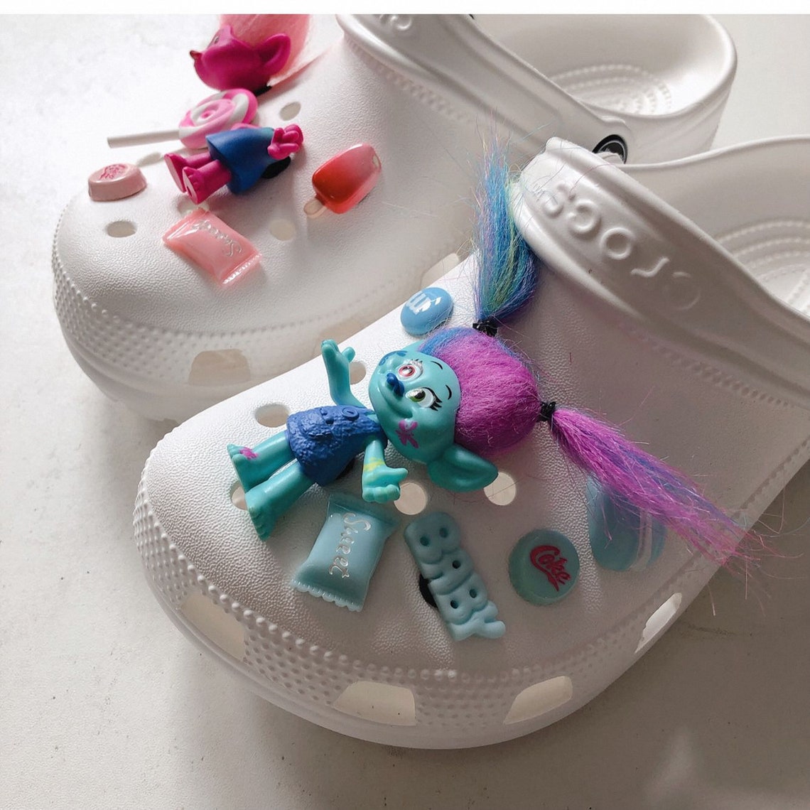 Croc charms set croc shoe charms for girls adult teens cartoon | Etsy