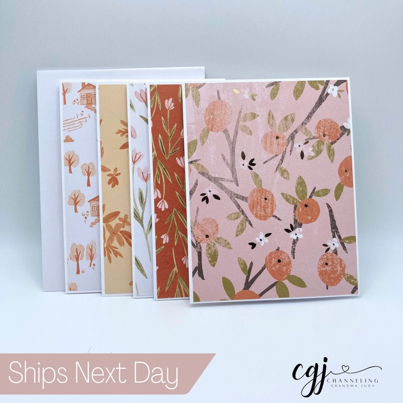 Blank Note Card Set - Etsy