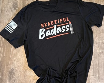 Beautiful Badass Svg - Etsy