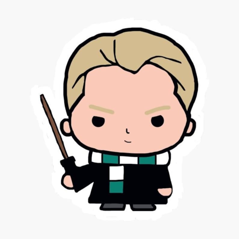 Draco Malfoy SVG | Etsy