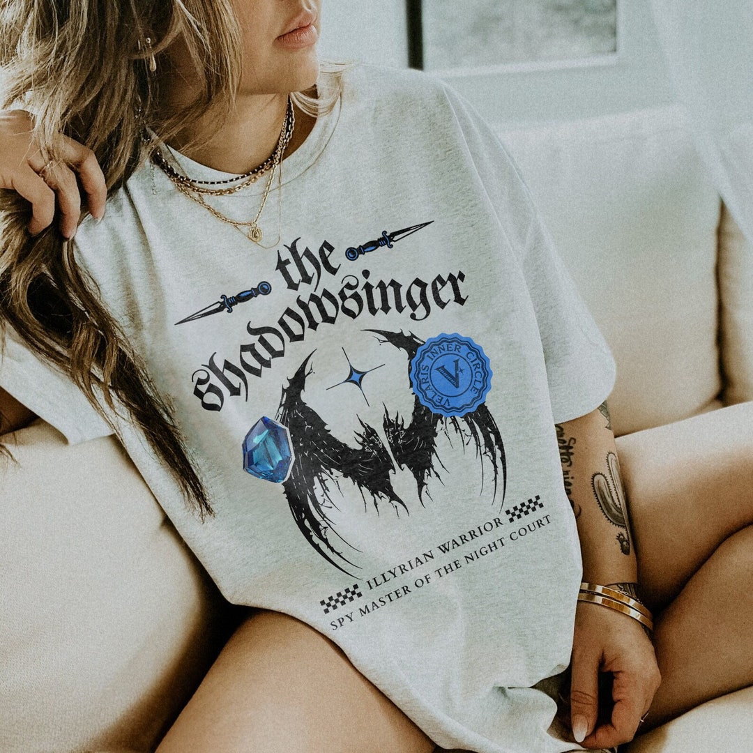 Azriel Shirt | Shadowsinger Night Court Licensed SJM Merch ACOTAR ...