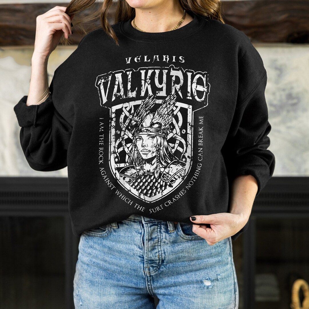 ACOTAR Valkyrie ACOSF Sweatshirt Nesta Archeron Gwyn Emerie Cassian ...