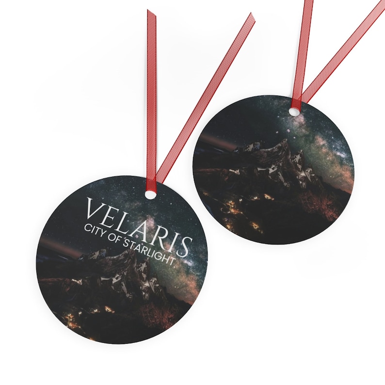 Velaris ACOTAR Ornament | Christmas Tree Decor Sarah J Maas Licensed ...