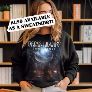 Zodiac Academy Venus Library Shirt Vega Twins Lance Orion Darius Acrux ...