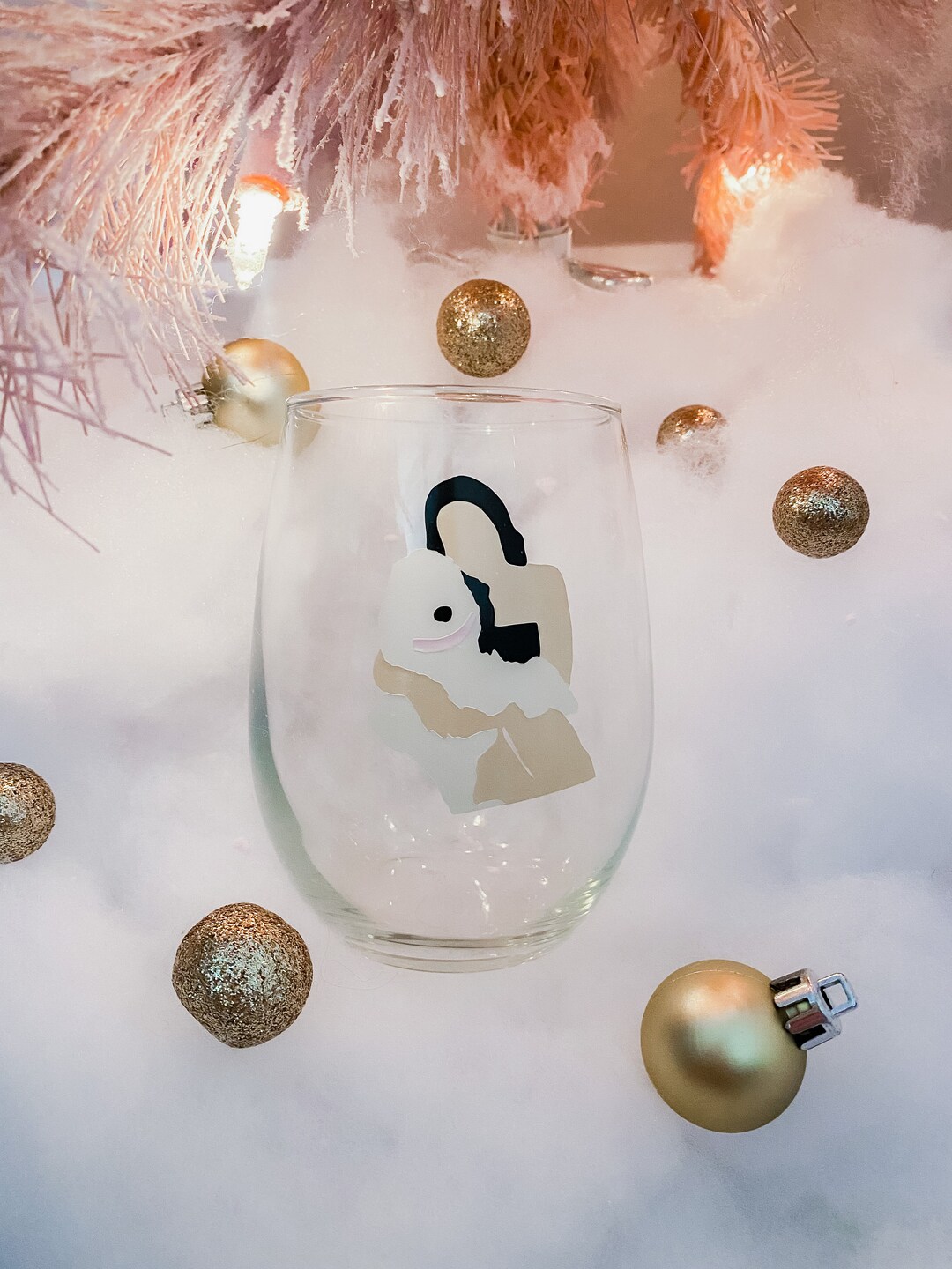 Custom Portrait Wine Glass - Etsy