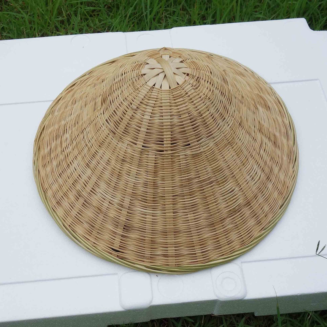 Bamboo Hat Chinese Hat Japanese Hat Conical Hat Dia 14. | Etsy