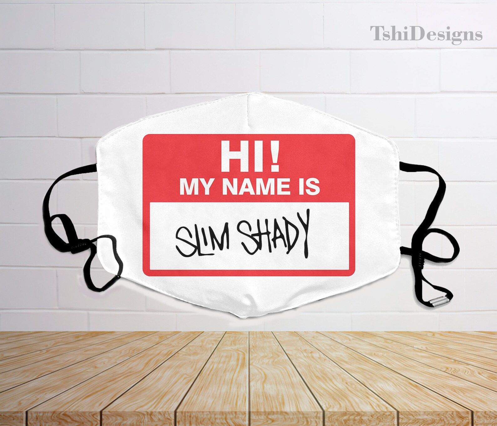 Eminem Slim Shady Mask Printed Facial Decorations For Women | Etsy